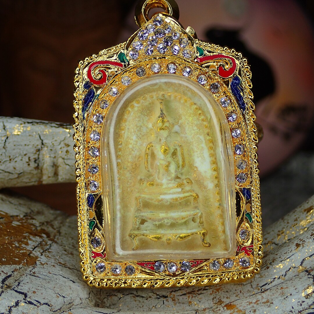 Phra Somdej / Small Buddha Amulet / Rare Buddhism Talisman / Collectible Somdet Pendant - Etsy
