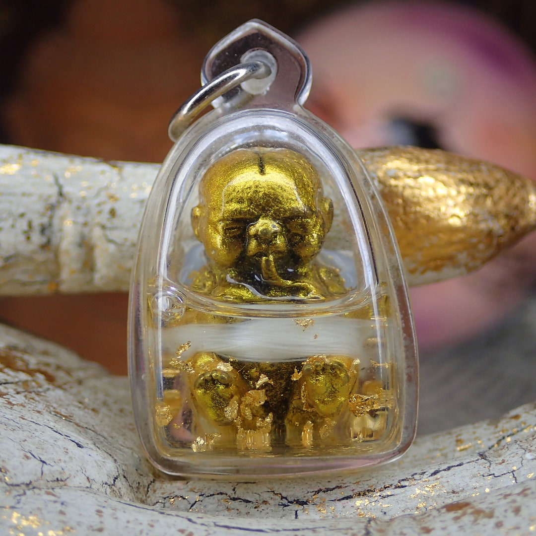 Kuman Thong Thai Amulet / Love Charm Buddhism Talisman / Guman Golden ...