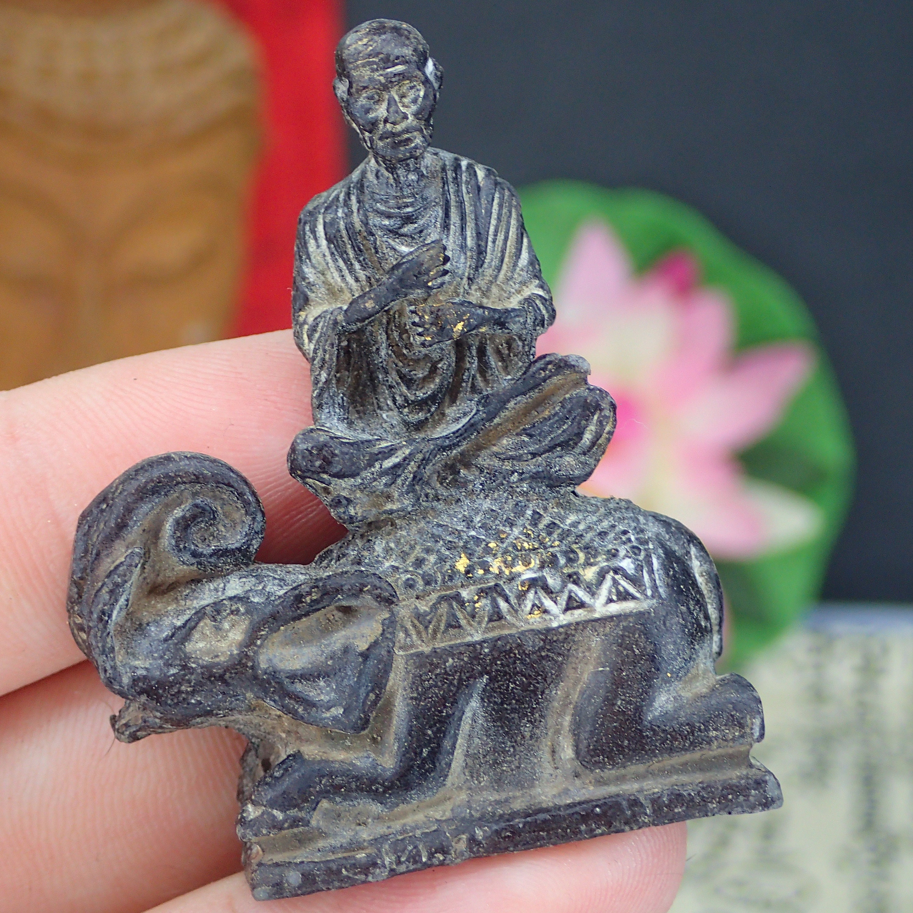 LP Toh Monk Statue / Holy Thai Amulet / Phra Buddha Talisman / - Etsy