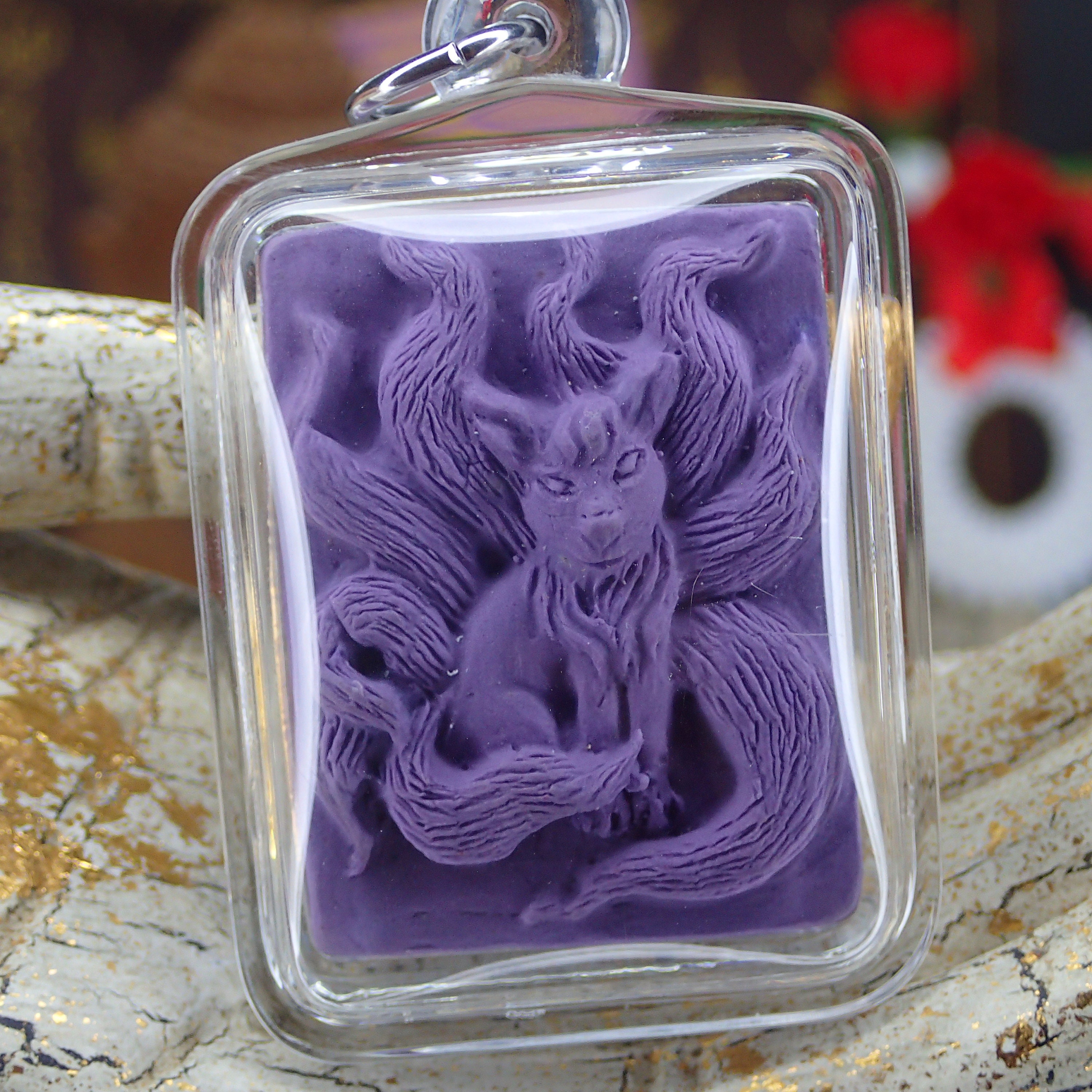 Lady 9 Tails / Blessed Lady Fox / Holy Thai Amulet Love Charm Buddhism ...