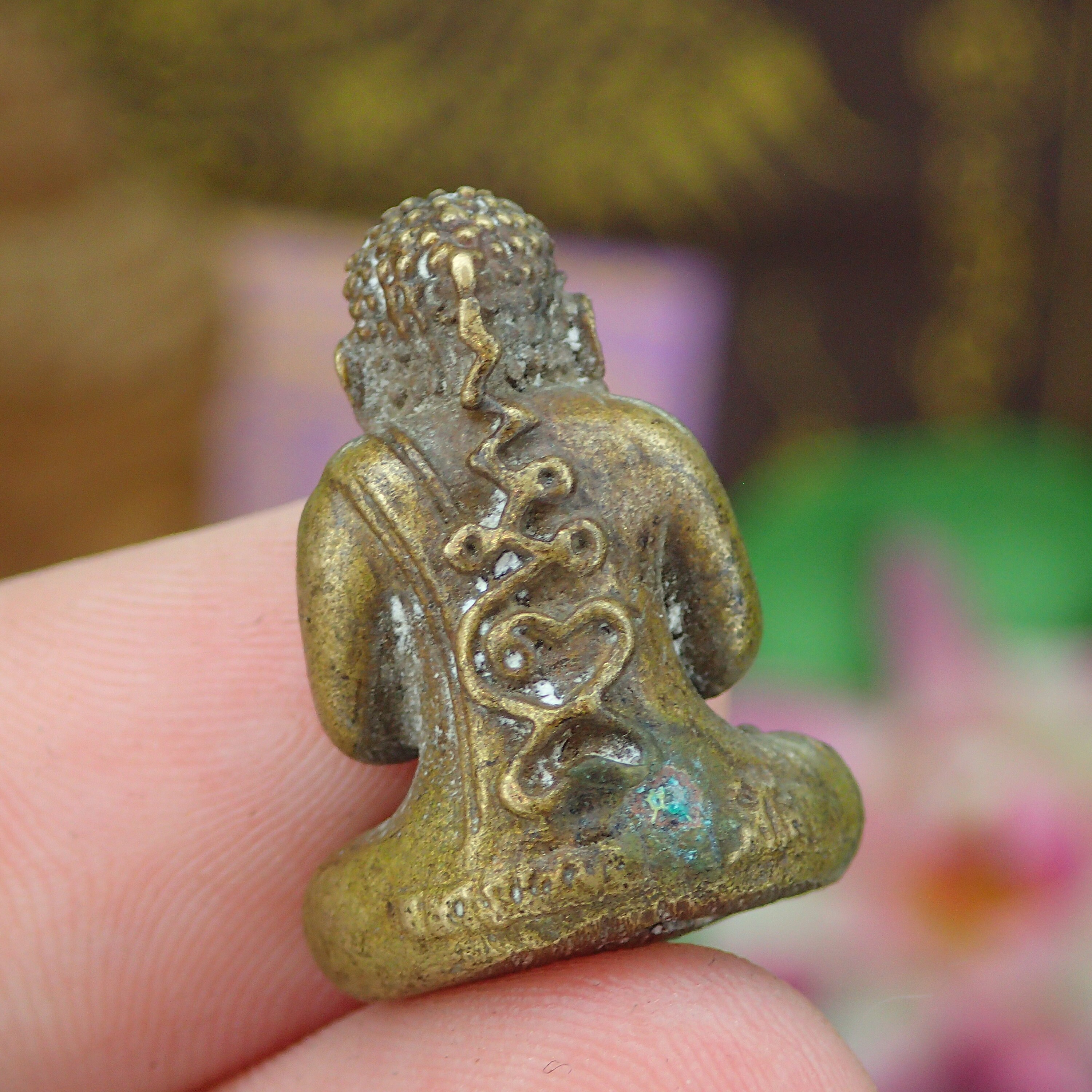 Phra Pidta Amulet / Pitta Monk Holy Buddhism Talisman / Rare ...