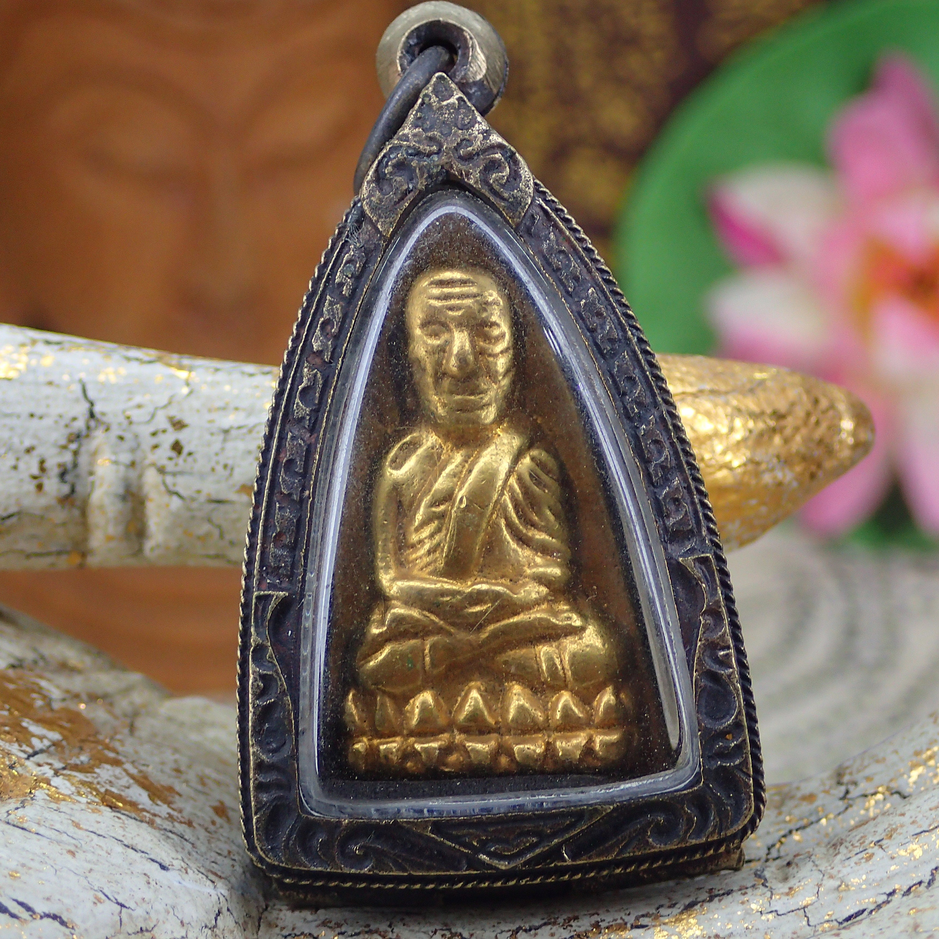 LP Tuad Thai Monk Amulet / Holy Buddhism Talisman / - Etsy