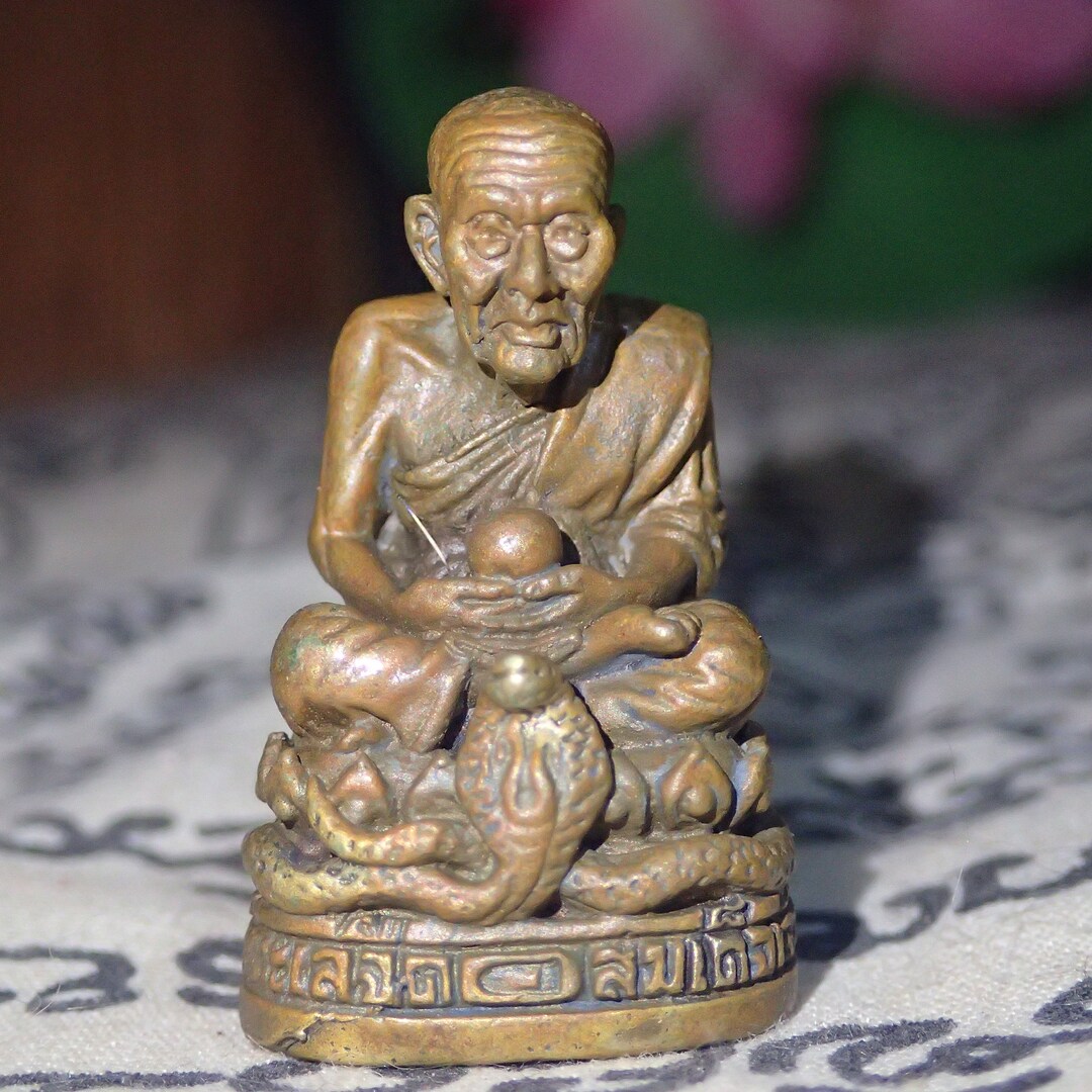 LP Tuad Amulet / Small Buddha Statue / Rare Buddhism Talisman / Lp ...