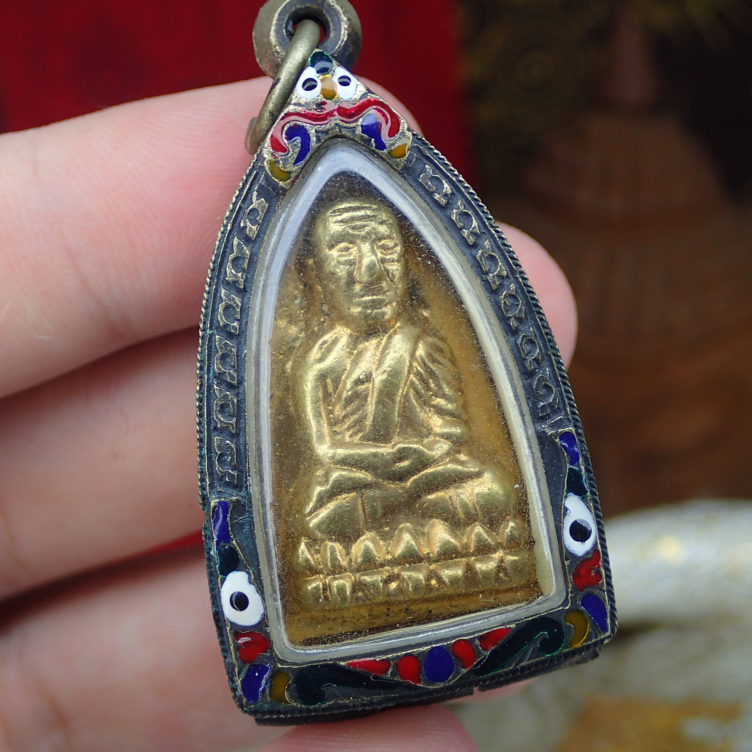 LP Tuad Thai Monk Amulet / Holy Buddhism Talisman / - Etsy