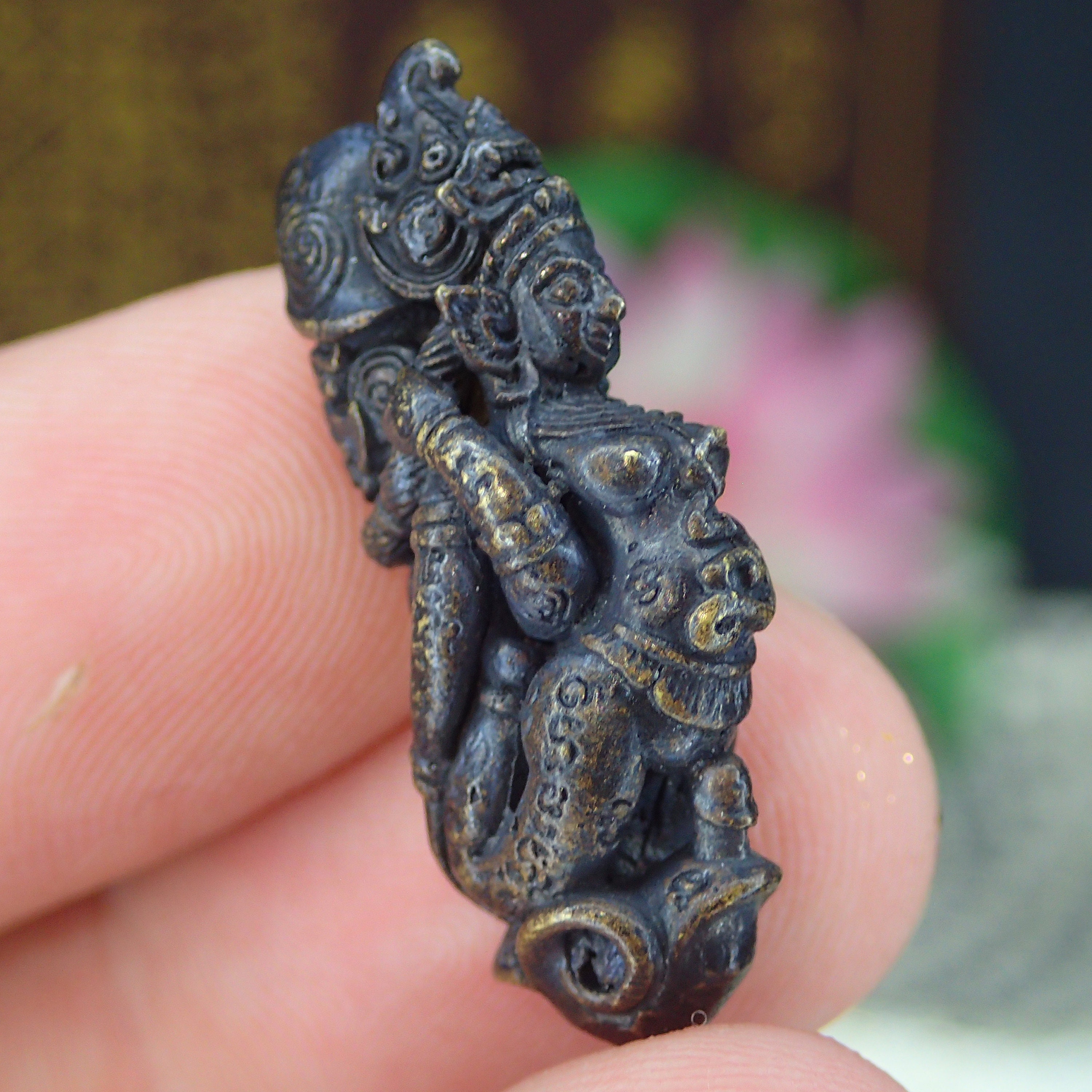 Paladkik Amulet / Love Charm Buddhism Talisman / Buddha Amulet / Brass Pendant / Holy ...