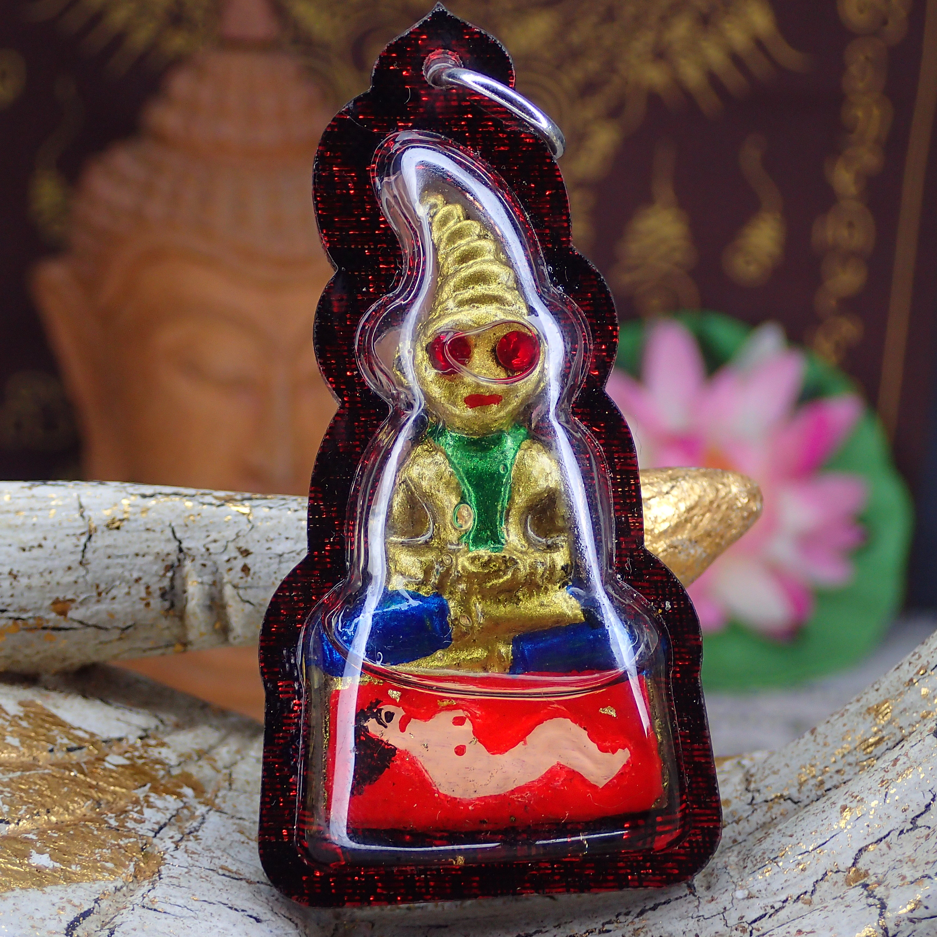 Ngang Amulet / Phra Ngang Red Eyes / Holy Thai Amulet Charm Buddhism ...