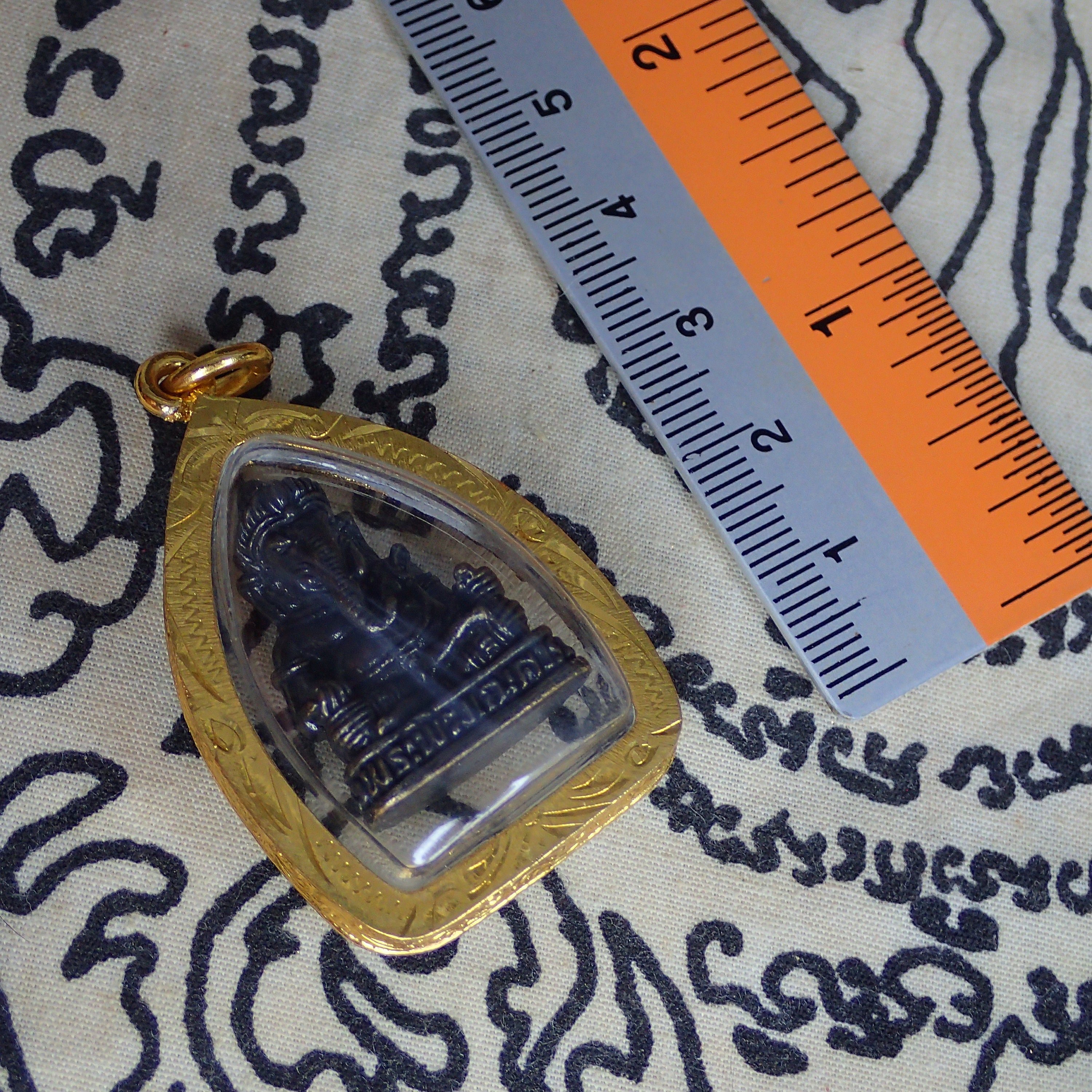 Lord Ganesha Holy Thai Amulet / Hindu Deity Talisman / Elephant Statue ...