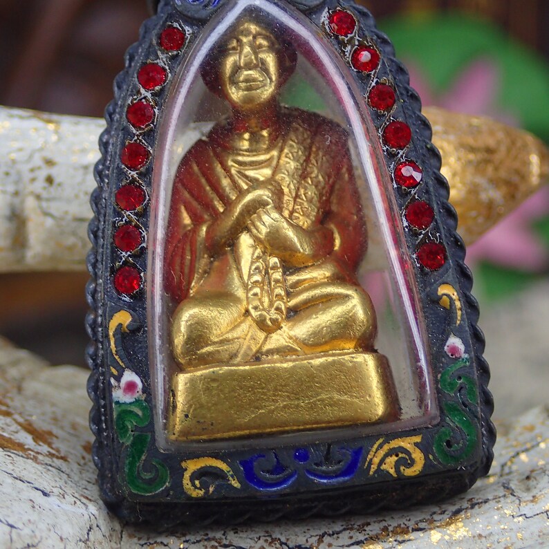 Somdej Toh Amulet / Holy Buddhism Talisman / Rare Vintage Monk - Etsy