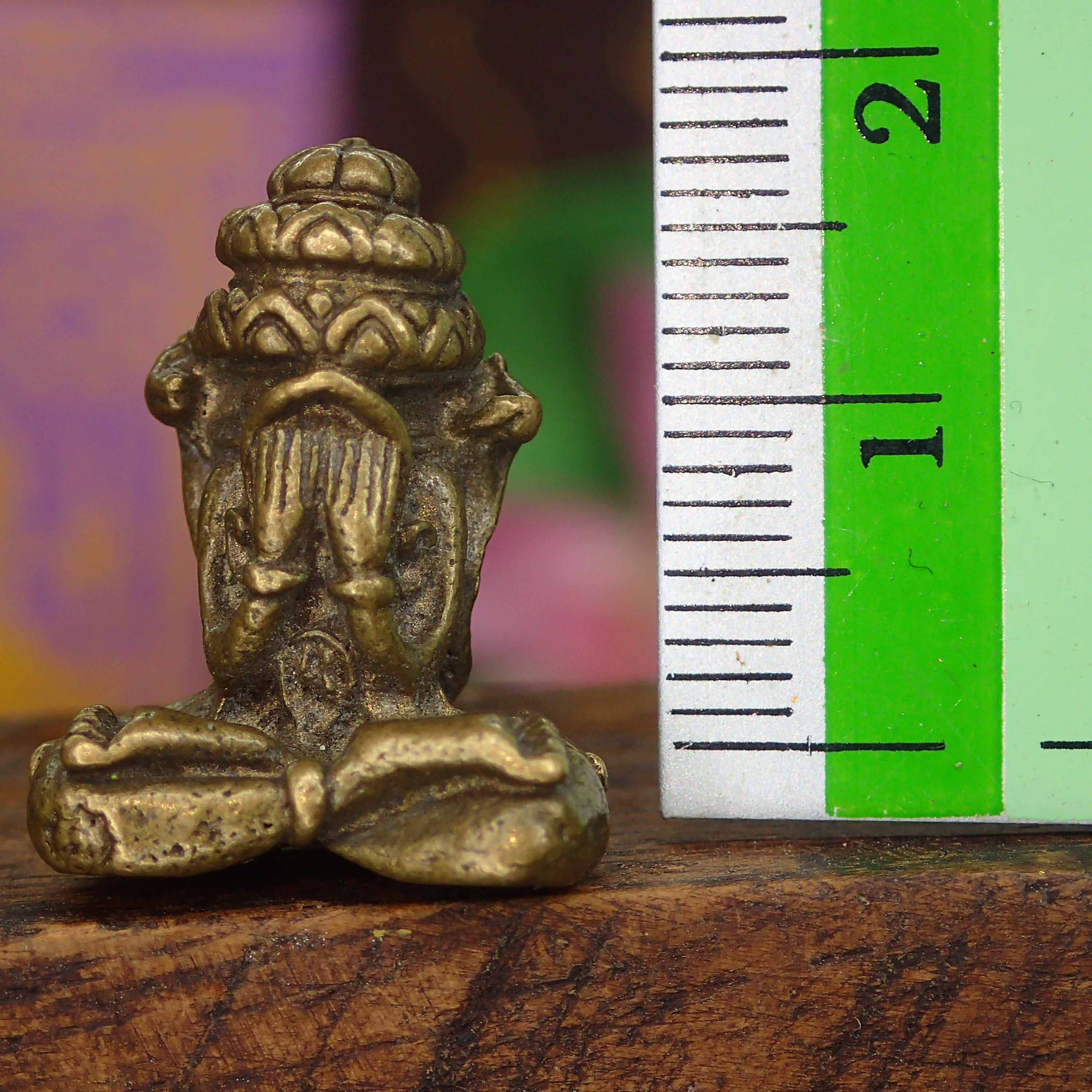Holy Thai Amulet / Phra Pidta Amulet / Pitta Monk Buddhism Talisman ...