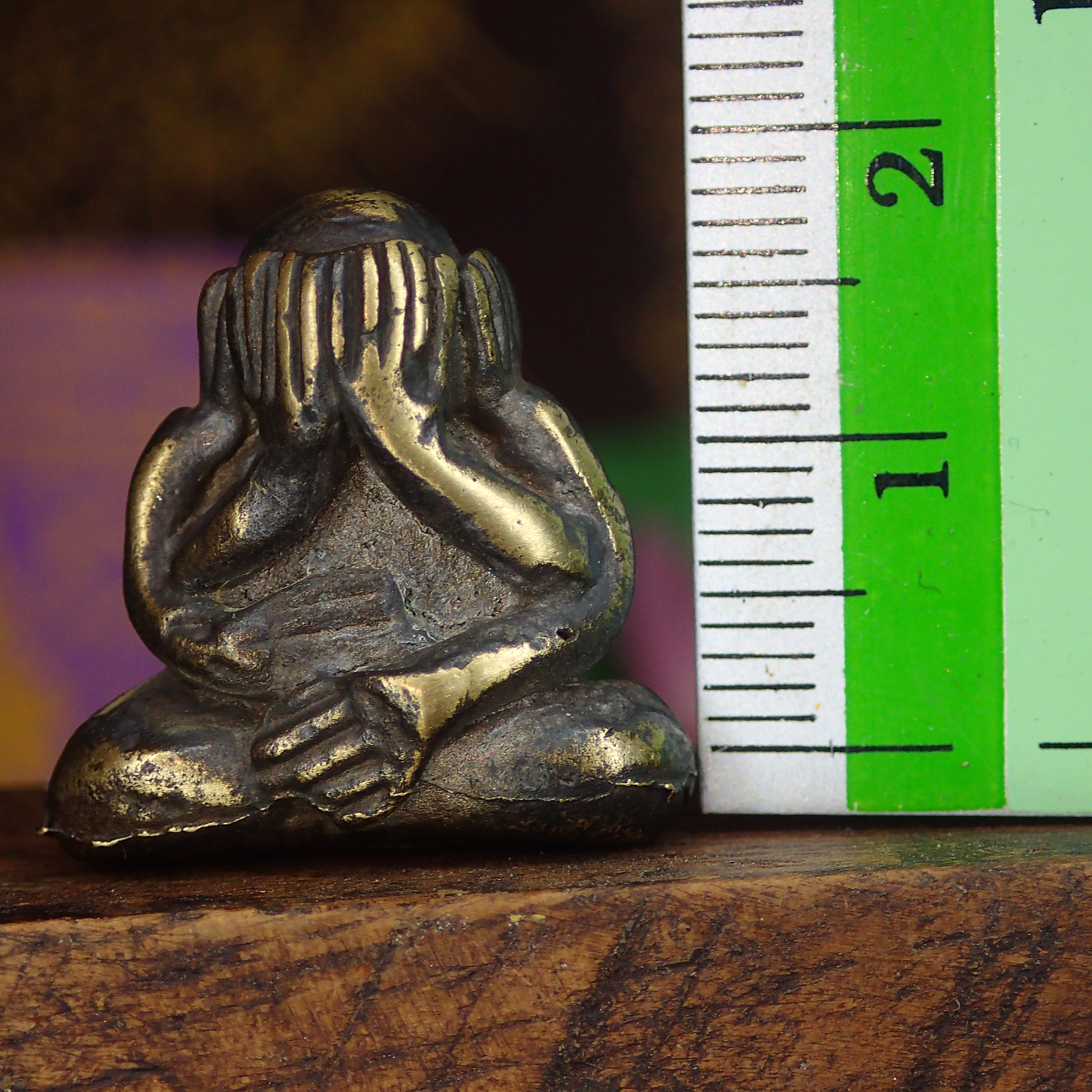 Phra Pidta Amulet / Pitta Monk Buddhism Talisman / Rare Collectible ...