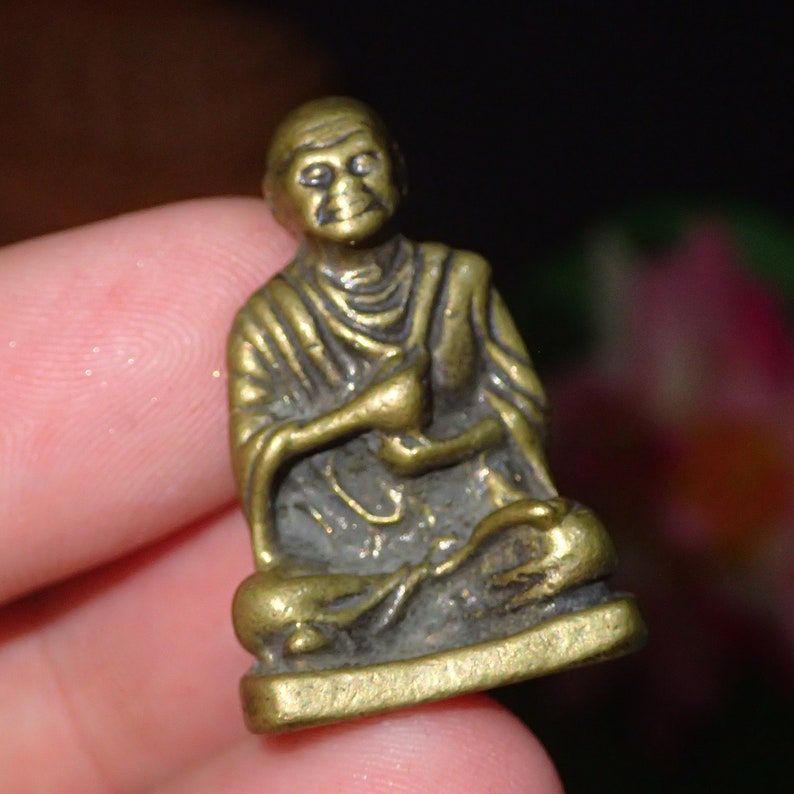LP Toh Rare Monk Statue / Holy Thai Amulet / Buddhism Talisman ...