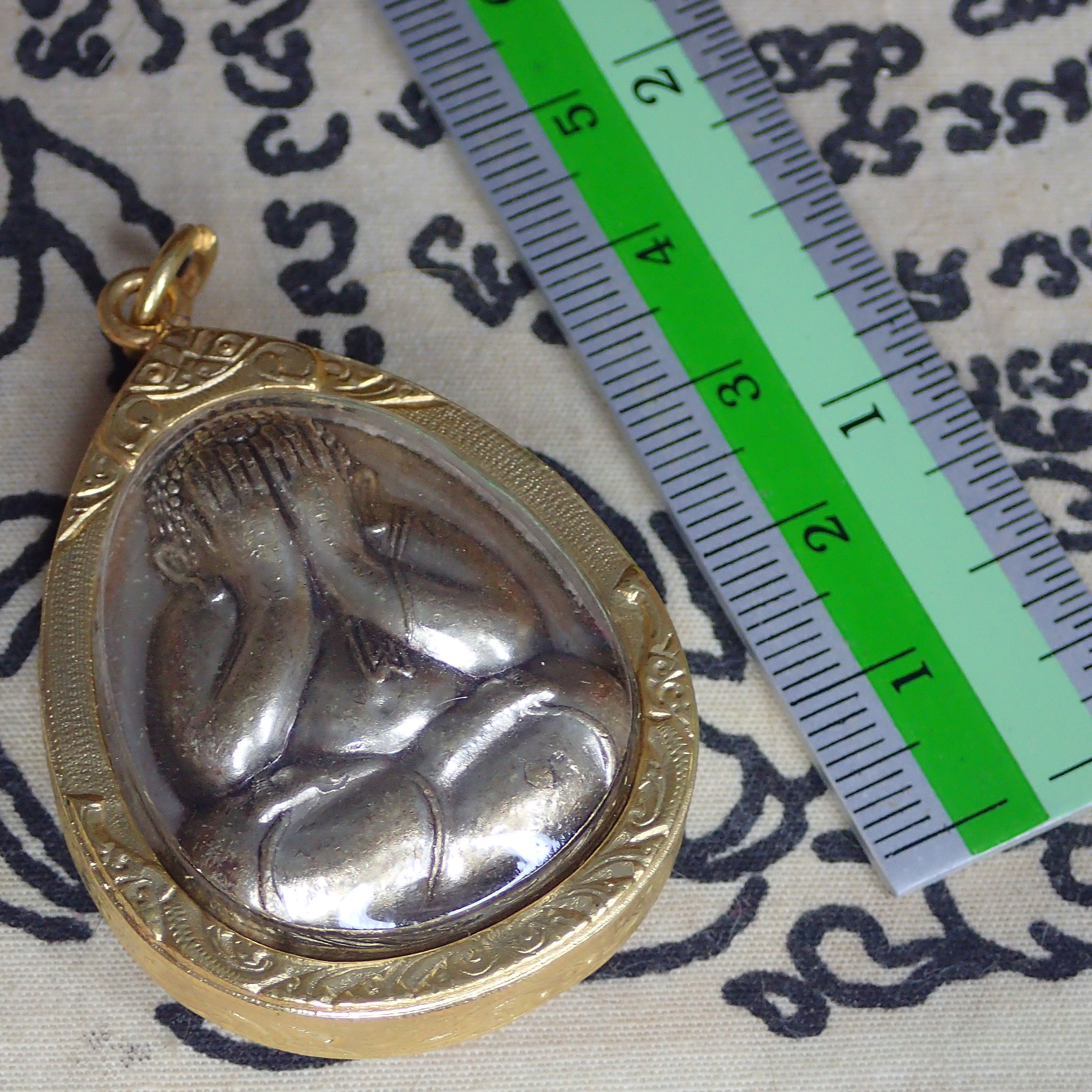 Phra Pidta Closed Eyes / Phra Pitta Amulet / Pidta Monk Buddhism ...