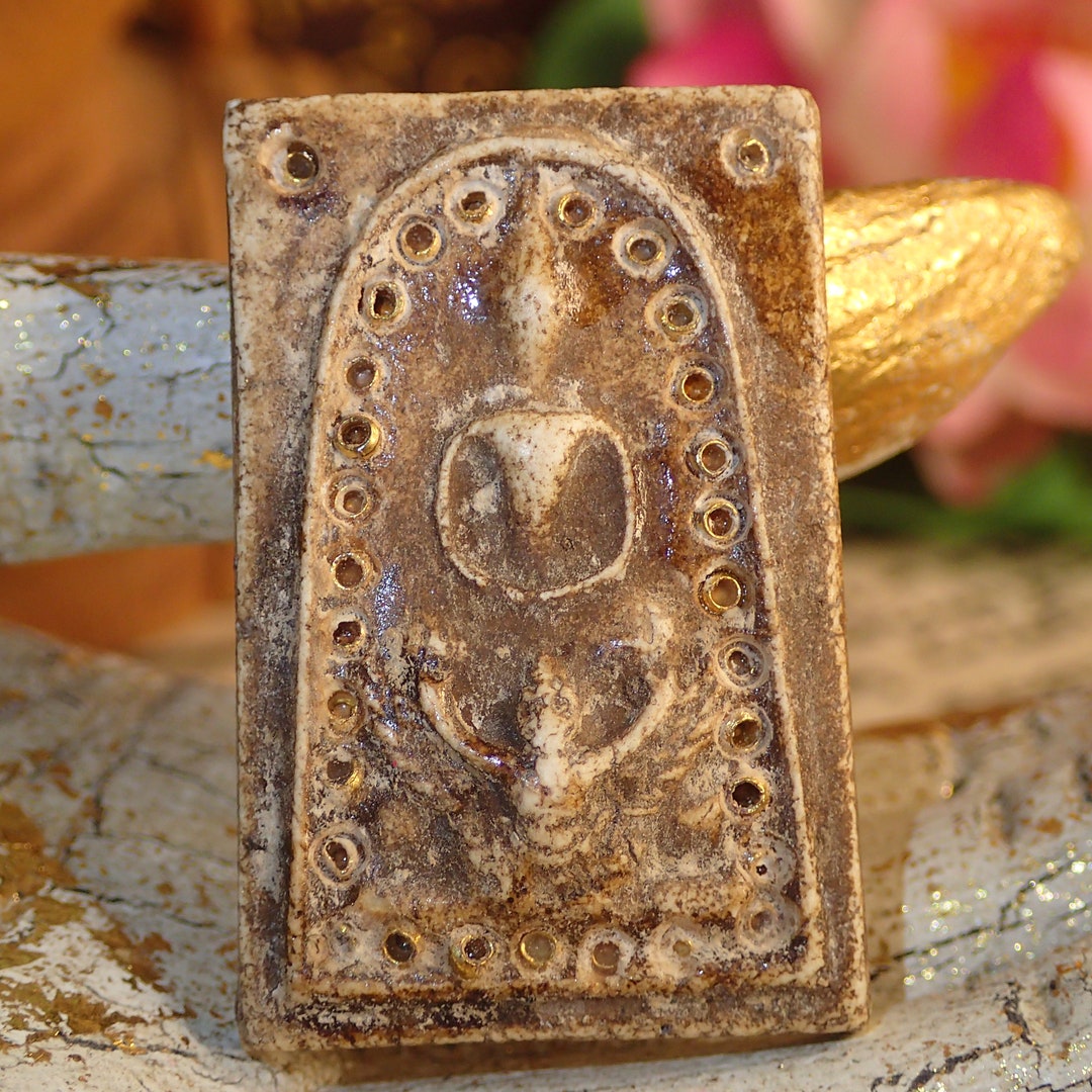 Phra Somdej / Holy Thai Amulet / Monk Buddhism Talisman / Rare ...