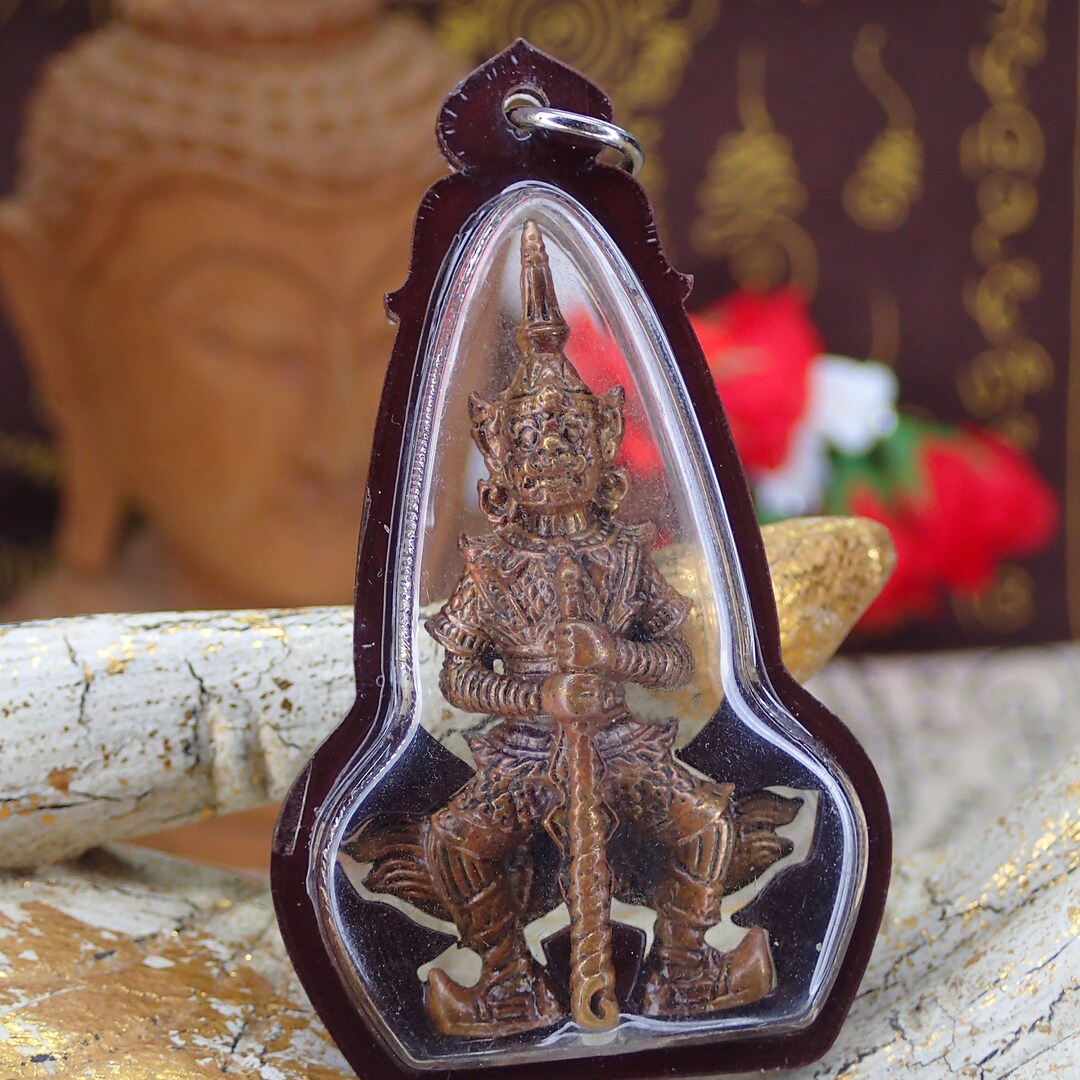 Tao Wessuwan Statue / Holy Thai Amulet / Giant Tao Buddhism Talisman ...