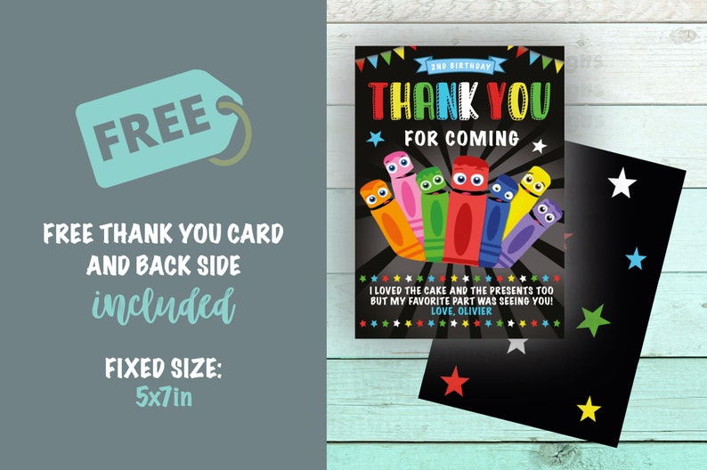 Color Crew Invitation for Birthday Party Digital Birthday - Etsy