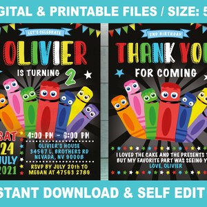 Color Crew Birthday - Etsy