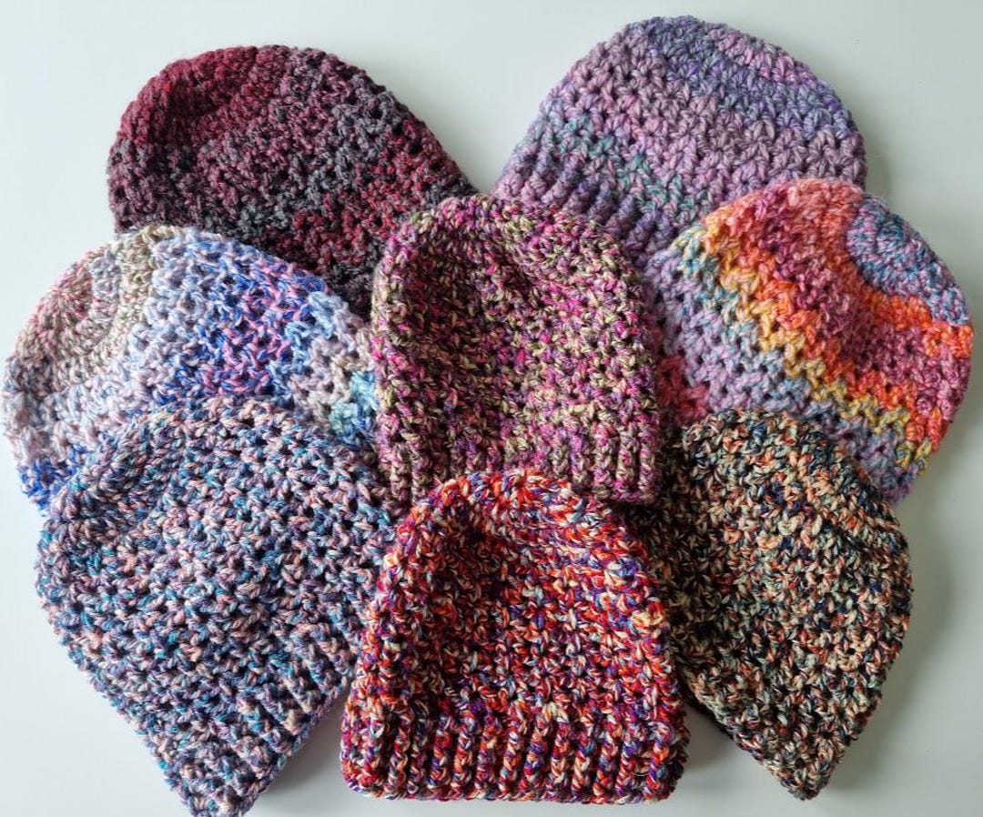 Cute, Cosy & Colourful Crocheted Winter Hats, Ladies Hats, Winter Hats ...