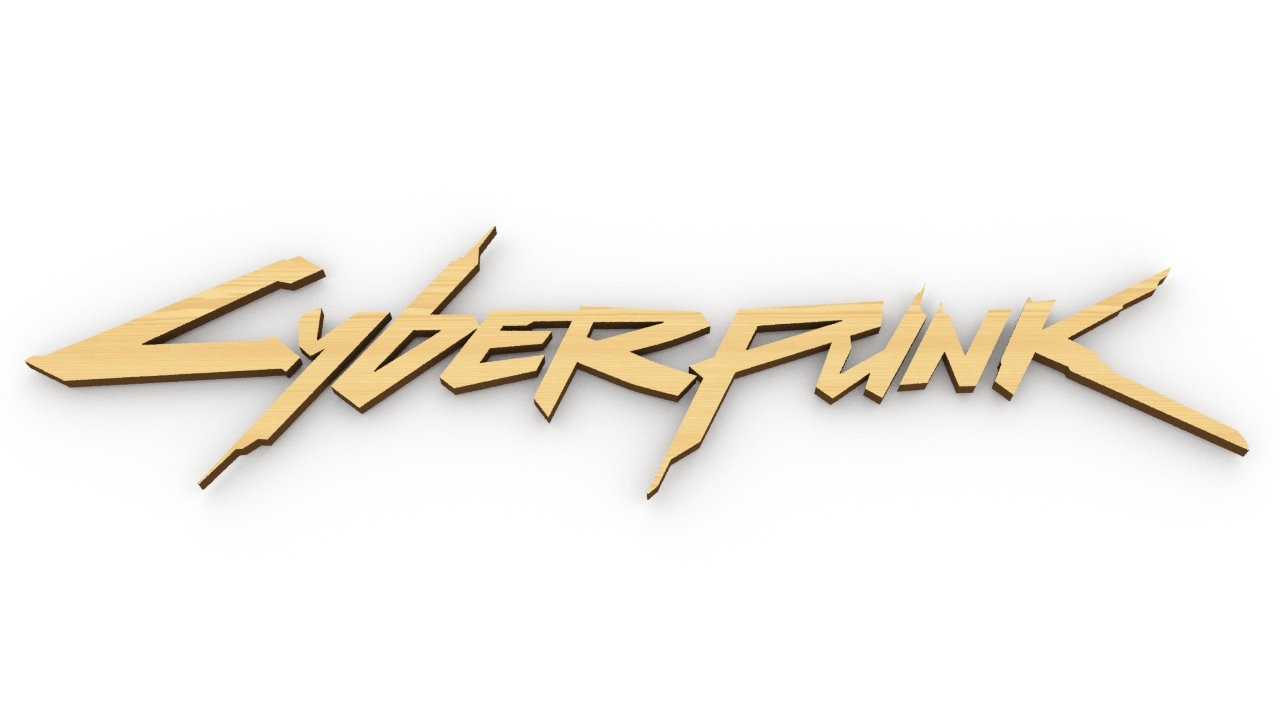 Cyberpunk 2077 Logo Layered Svg, Dxf, 3ds, Ai, Cdr, Pdf. PNG ...