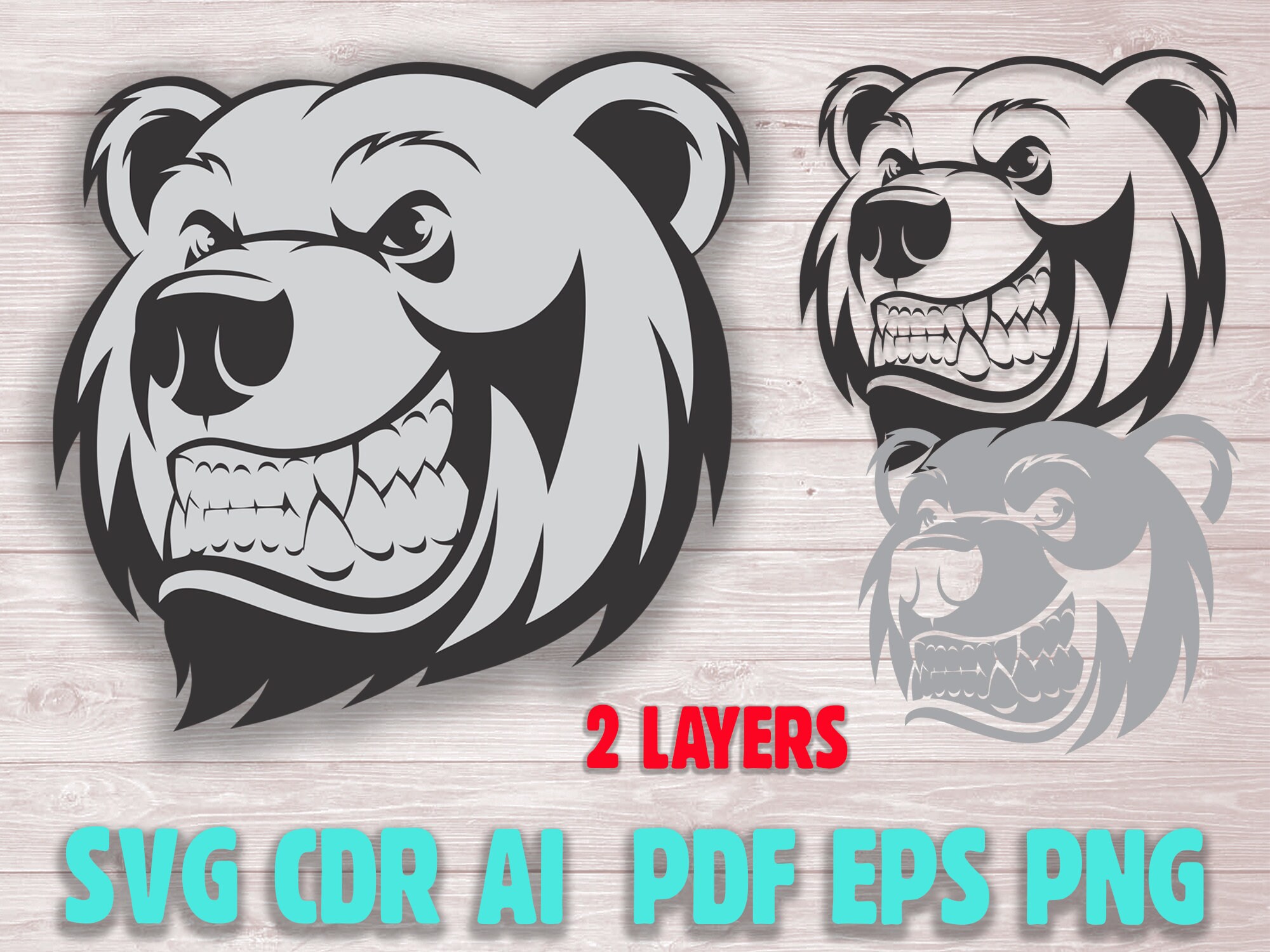 Oso svg, cabeza de oso png, imágenes prediseñadas de cara de oso ...