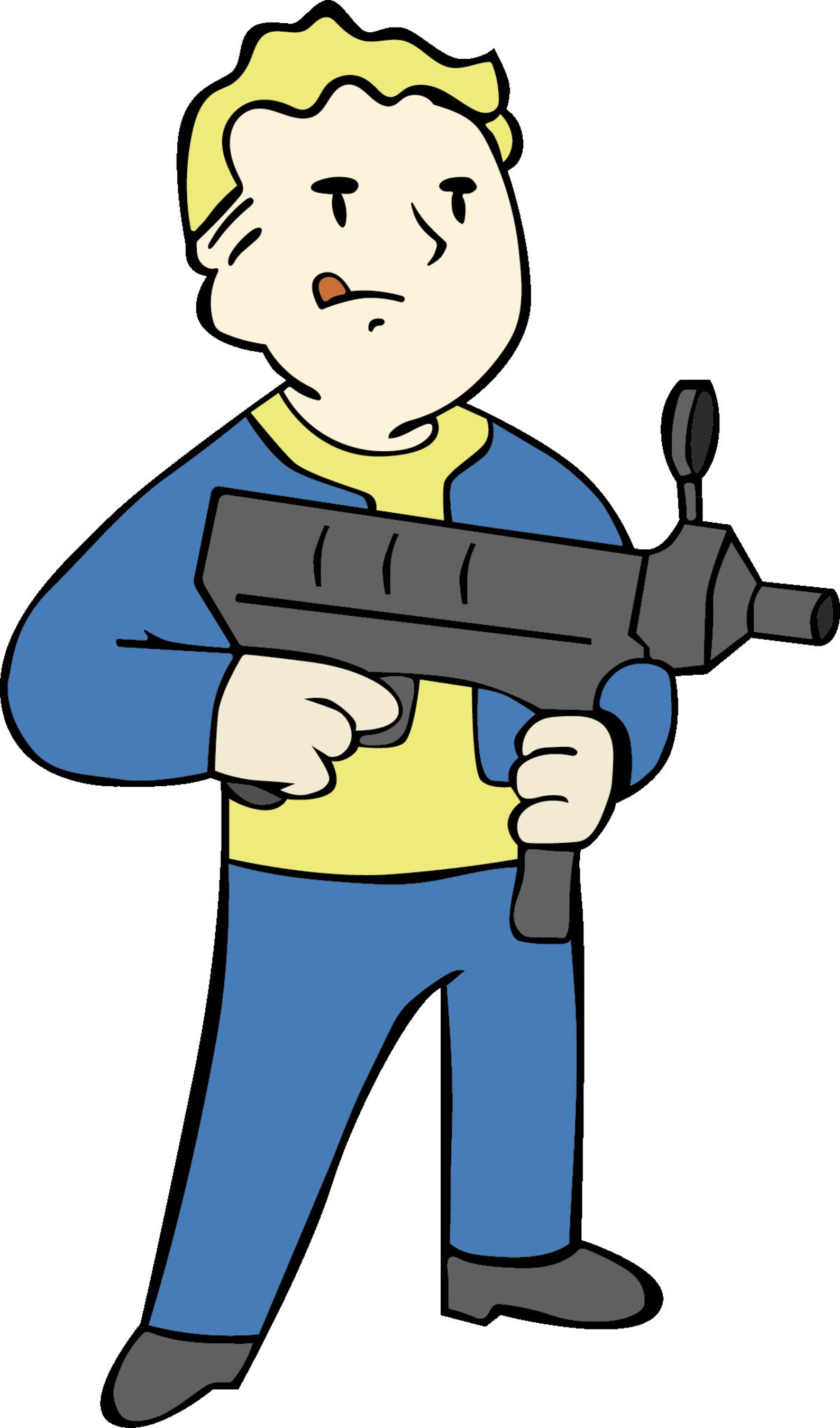 Vault Boy - 6 Items. Svg, Dxf, 3ds, Png. Among Us for Printing, Laser ...