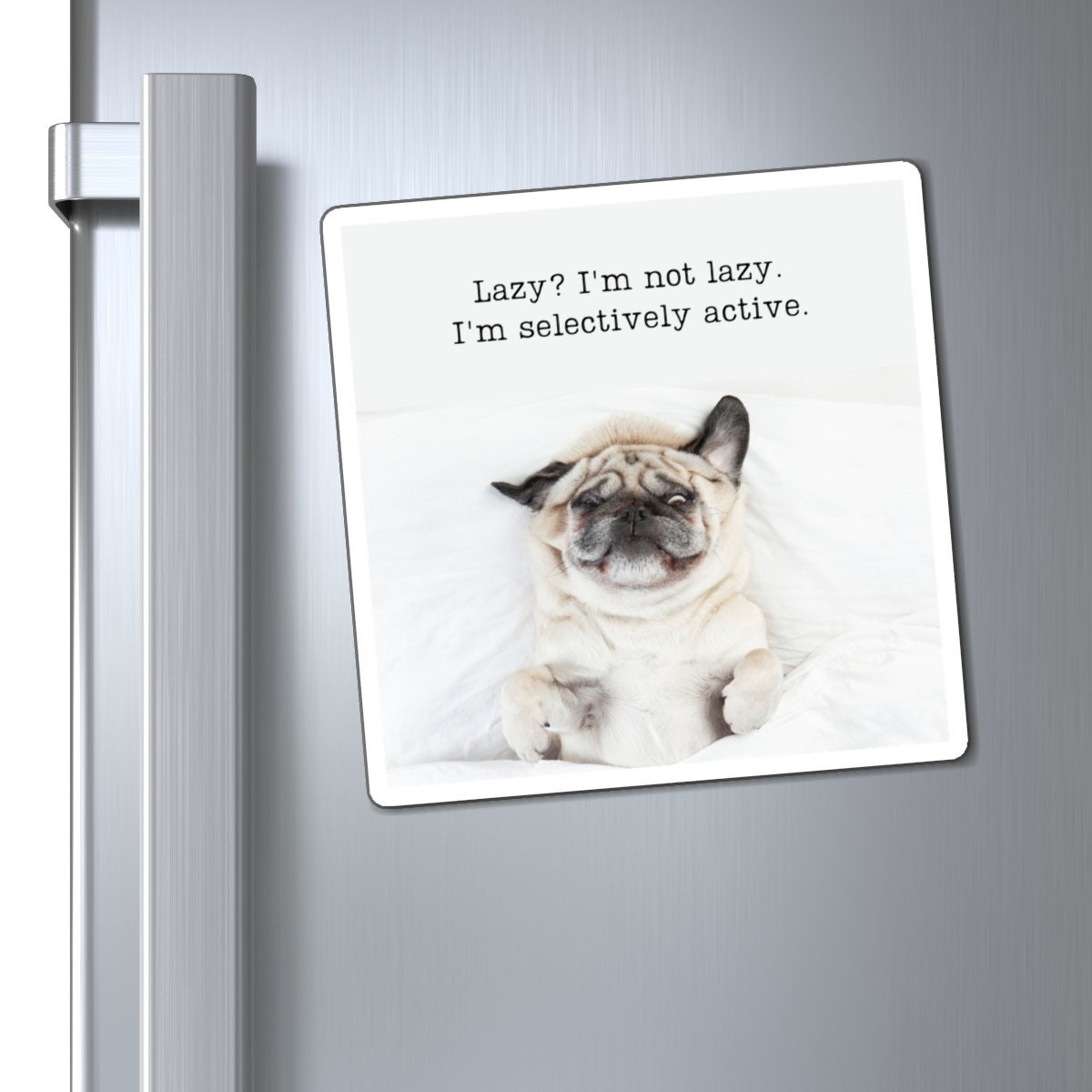 Selectively Active Meme Magnet Lazy Meme Light-hearted Humour Durable ...