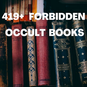 419+ Occult Books Bundle, Forbidden Grimoires, Vampirism, Shapeshifting ...