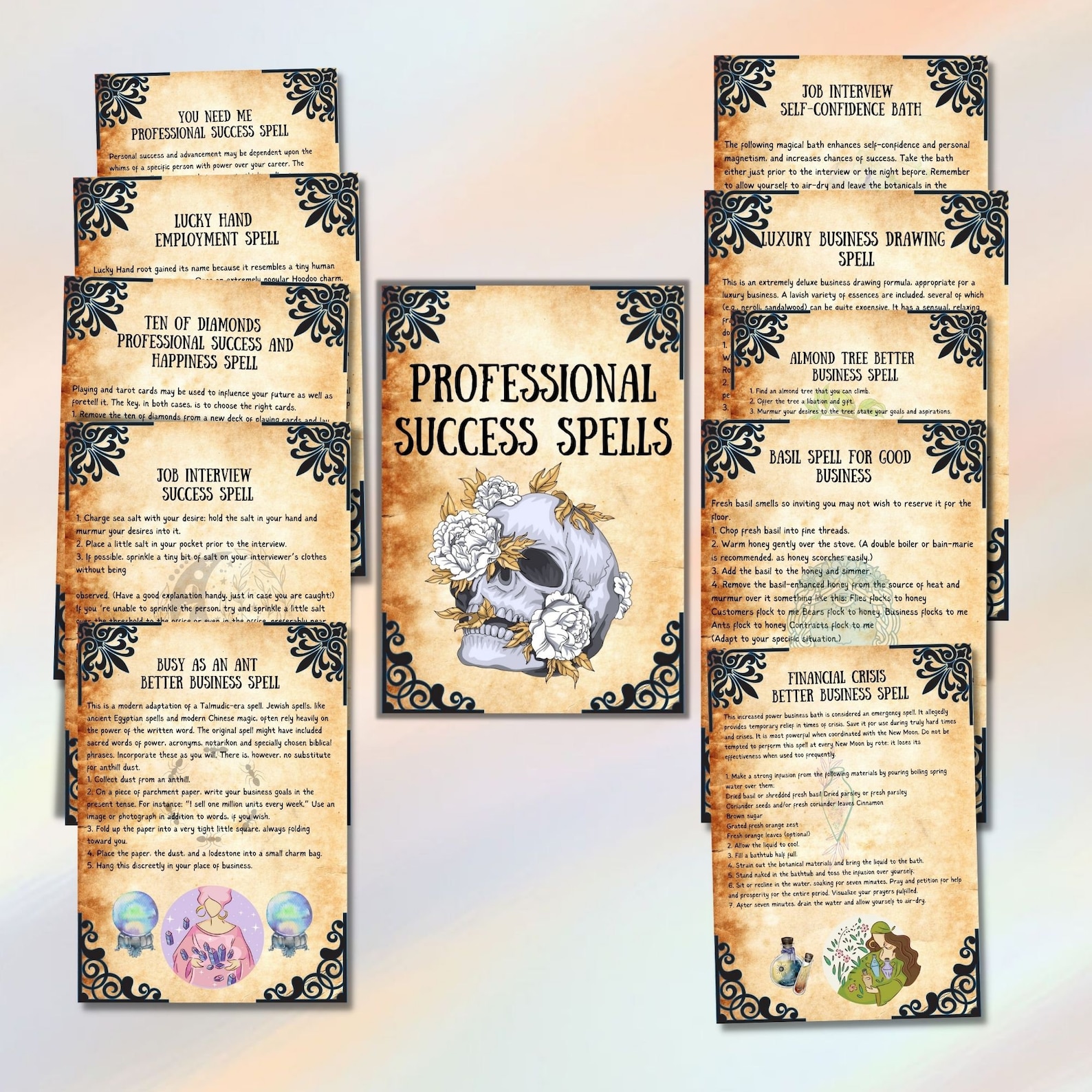 Best Success Spells Book, Witchcraft Book, Witchy, Book of Shadows ...