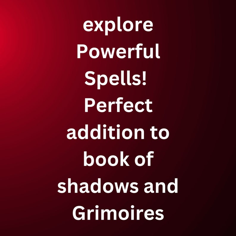 Ultimate Book of Spells Pages, Witchcraft Witchy Book, Book of Shadows ...