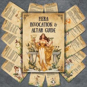 Greek Goddess Hera Altar, Invocation, Prayers, Altar Guide, Grimoire ...