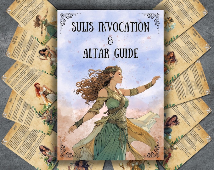 Sulis Prayer Card - Etsy