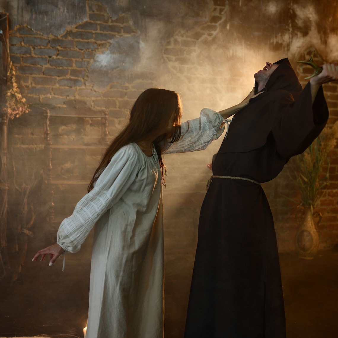 The Satanic Bible Witchraft Book, Antique Witch Book, Pagan, Devil ...