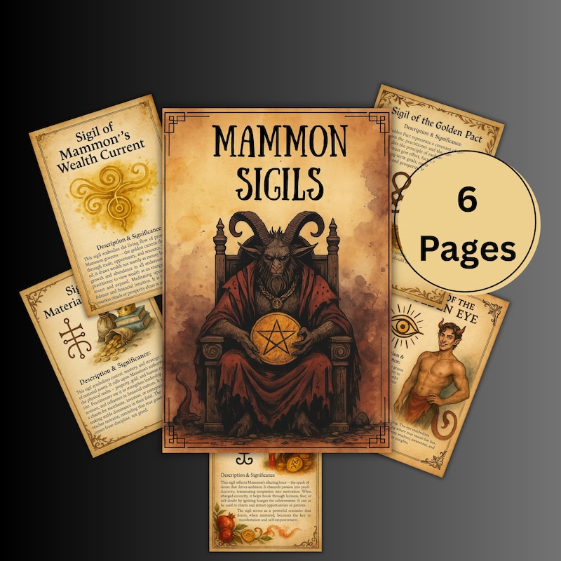 Mammon Sigil - Etsy