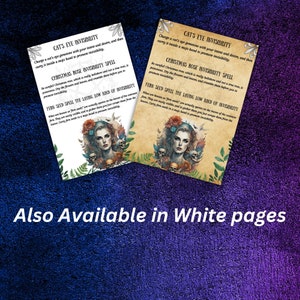 Invisibility Spells, Printable Spells Book, Wiccan Witches Spells, Book ...