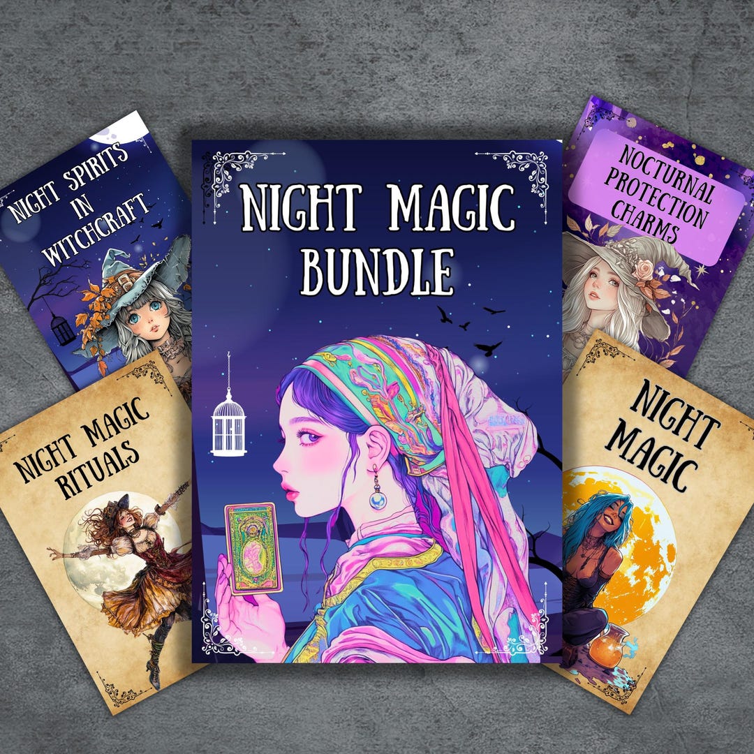 Hidden Witchcraft Grimoire, Printable Book of Shadows, Witchy Rituals ...