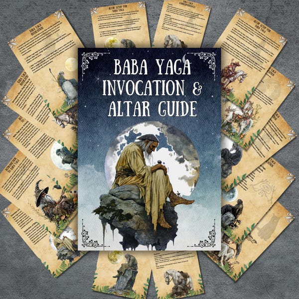 Baba Yaga Printables - Etsy
