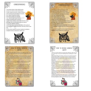 Lilith Altar Guide, Prayer, Invocation, Grimoire Pages, Book of Shadows ...