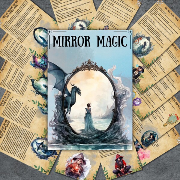 Book of Mirrors - Etsy