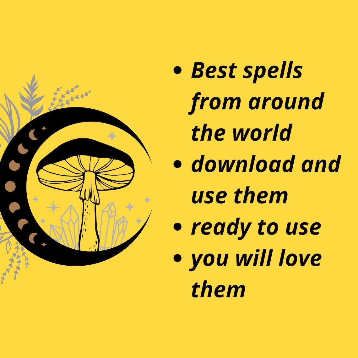 53 Spells for Powerful Magic Spells Collection Occult - Etsy