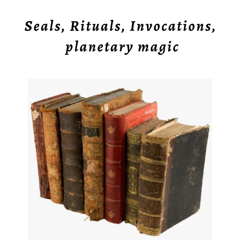 Key of Solomon Vintage Witchcraft Book, Grimoire, Book of Shadows ...