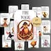 Fire Magic Grimoire Pages, Wicca Book of Shadows, Witchcraft Fire ...