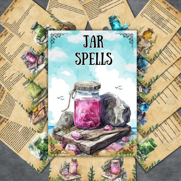 Spell Jar - Etsy