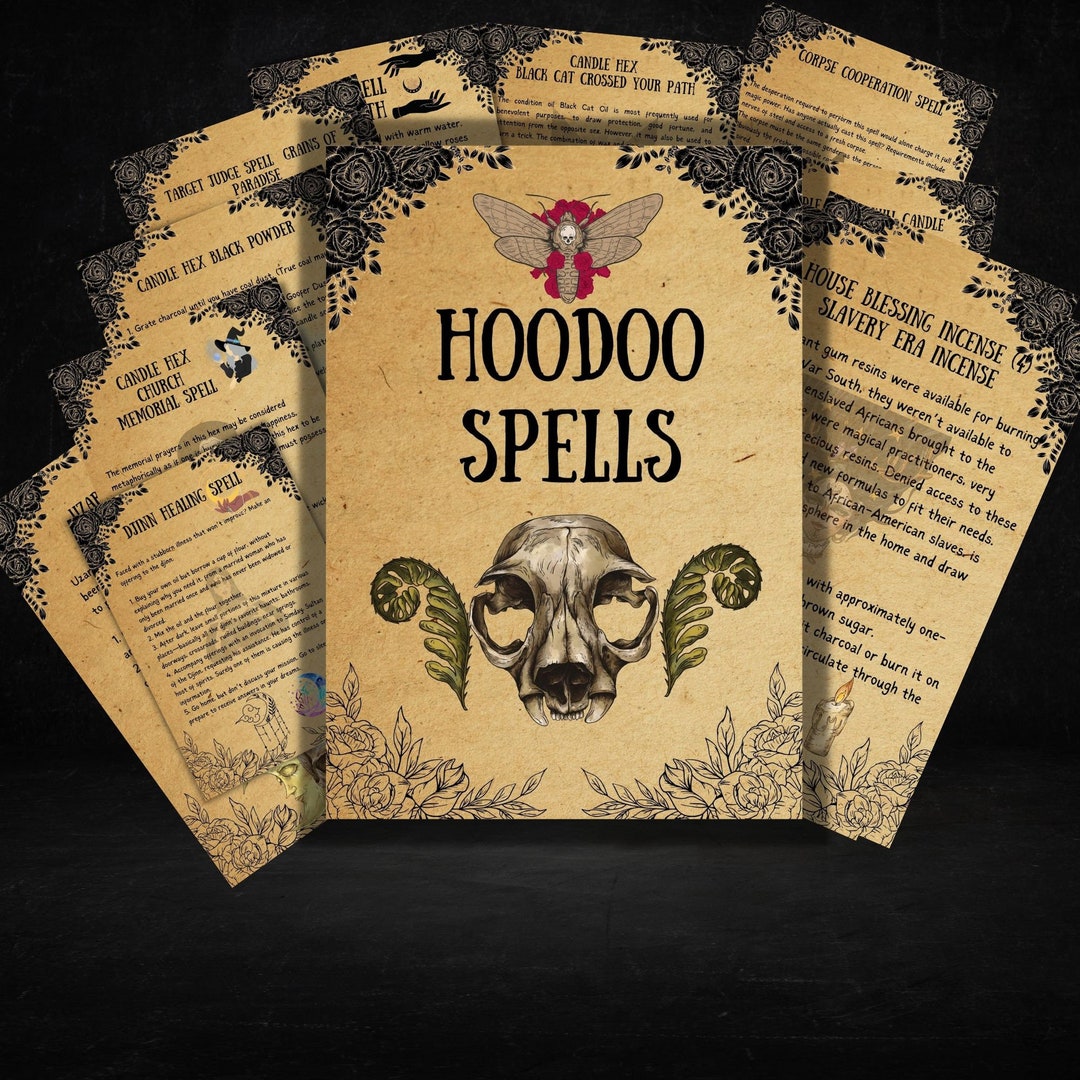 Best Hoodoo Spells, Rare Witchy Spell Book, Book of Shadows, Waite ...