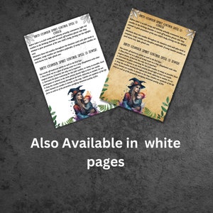 Pregnancy Spell Pages, Beginner Grimoire Spellbook, Wicca Witchcraft ...