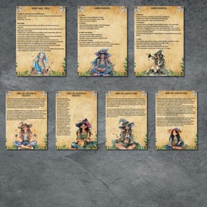 Sound Magic Grimoire Pages, Witchcraft Basic Book of Shadows, Wicca ...