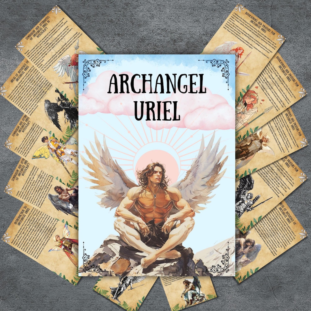 Archangel Uriel Grimoire Pages, Angel Altar, Invocation, Prayers, Wicca ...