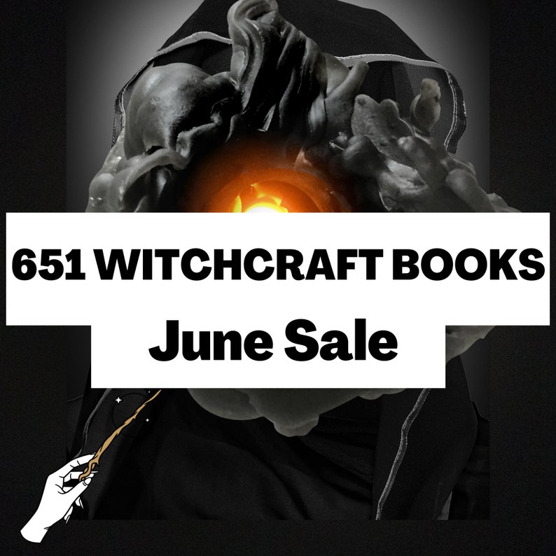 651 Witchcraft Books Bundle Wiccan Spells Occult Pagan - Etsy