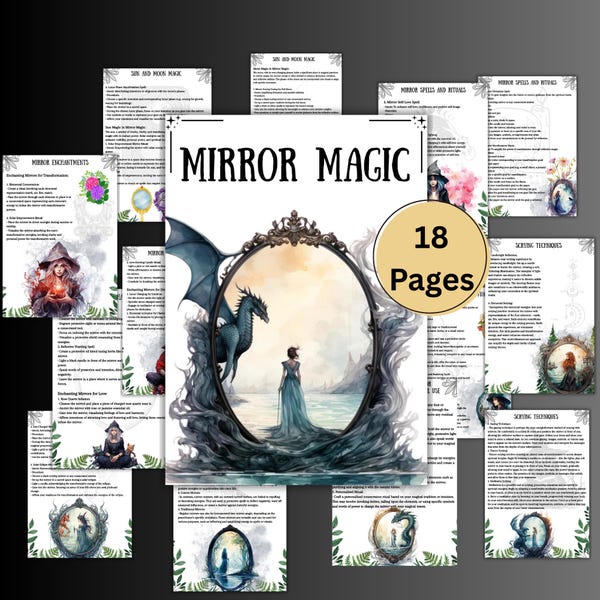 Book of Mirrors - Etsy