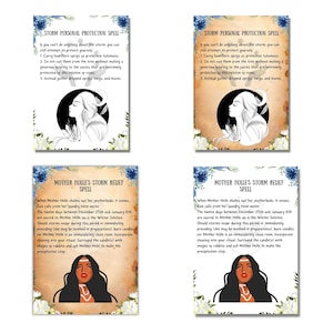 Weather SPELLS Book, Witchcraft Book of Shadows, Printable Wicca Spells ...
