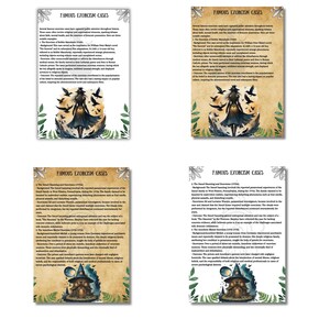 Exorcism Grimoire Pages, Printable Book of Shadows, Haunted, Curse ...