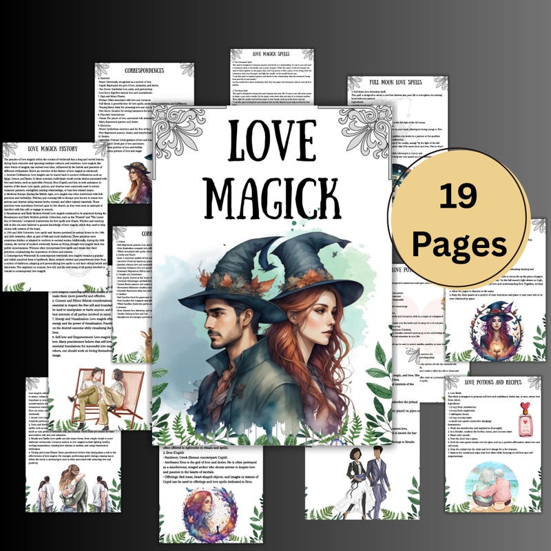 Magic Love Journal - Etsy